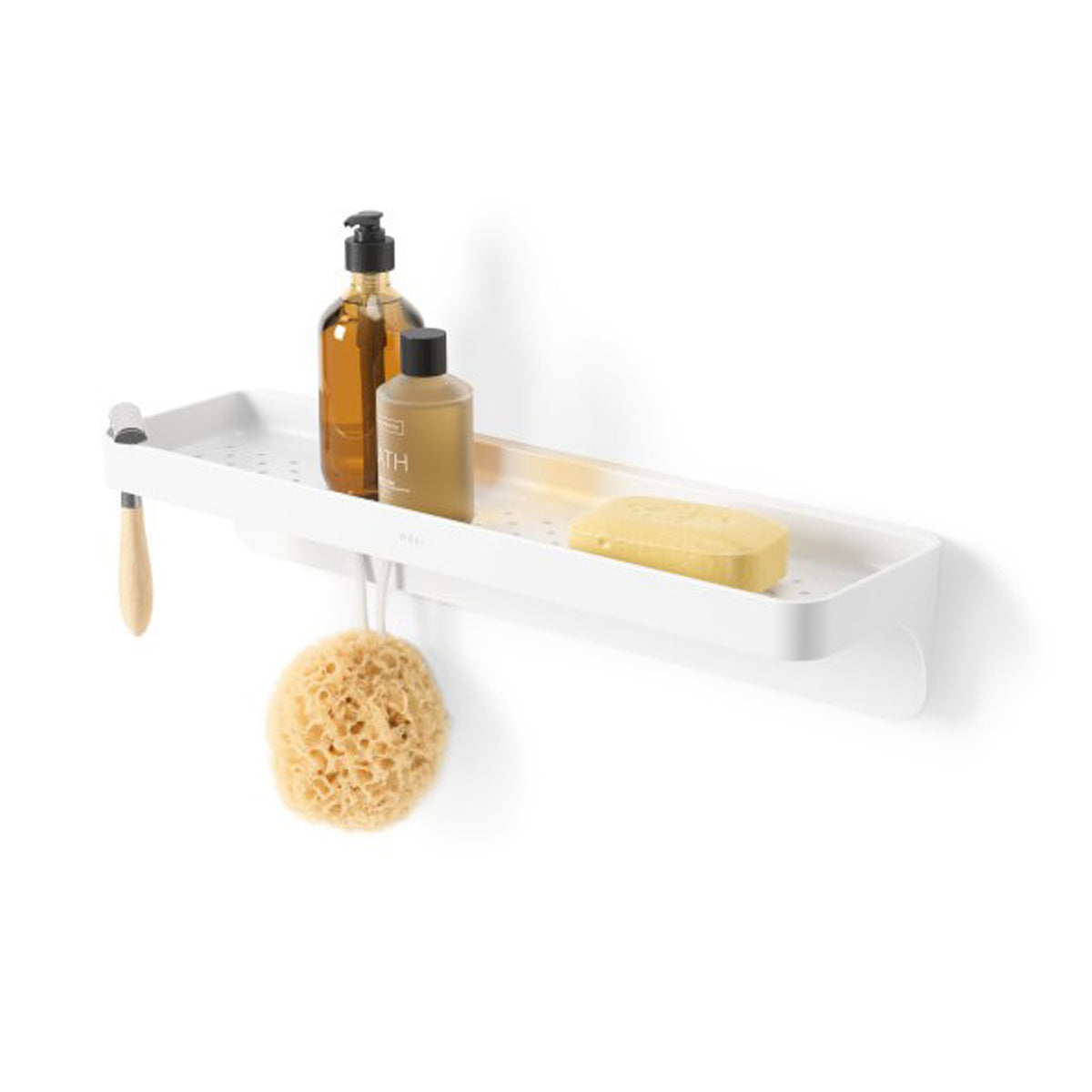 Flex Adhesive Wall Shelf - White | Umbra – Umbra Australia