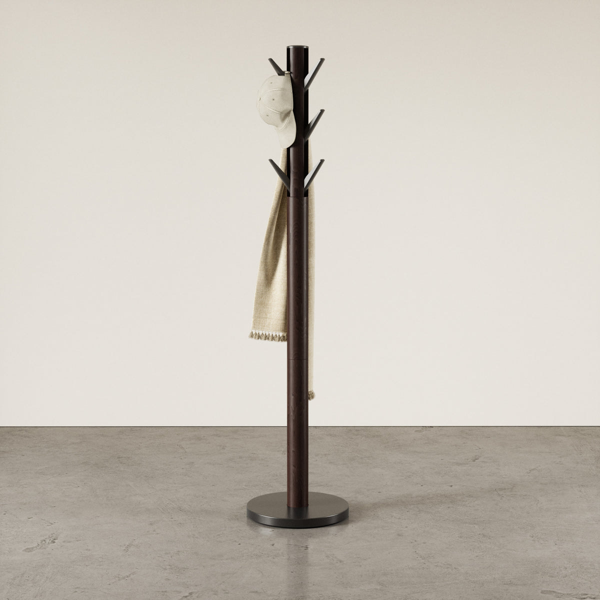 Flapper Coat Rack - Black/Walnut | Umbra – Umbra Australia
